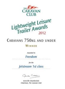 Lightweight 2 Berth Caravan With Bathroom | Freedom Jetstream First Class